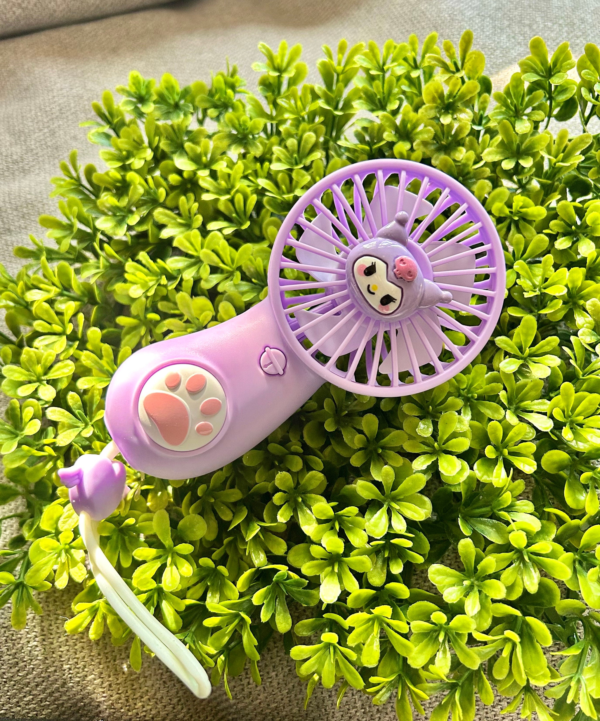 Mini Cute Hello Kitty, My Melody, Kuromi Portable Hand Fan - Etsy