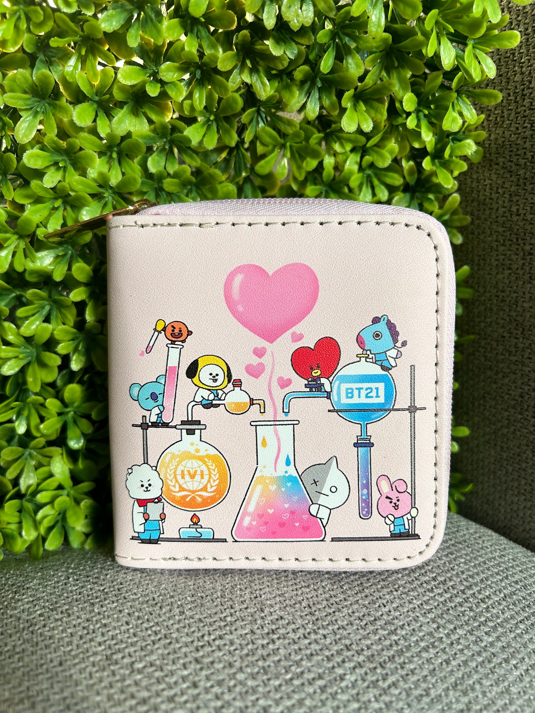 Super Cute BTS/BT21 Wallet - Etsy