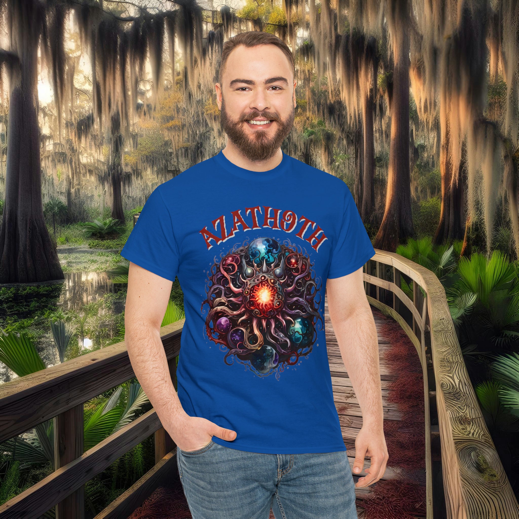 Azathoth Cthulhu Mythos Lovecraft T-shirt HP Lovecraft Shirt - Etsy