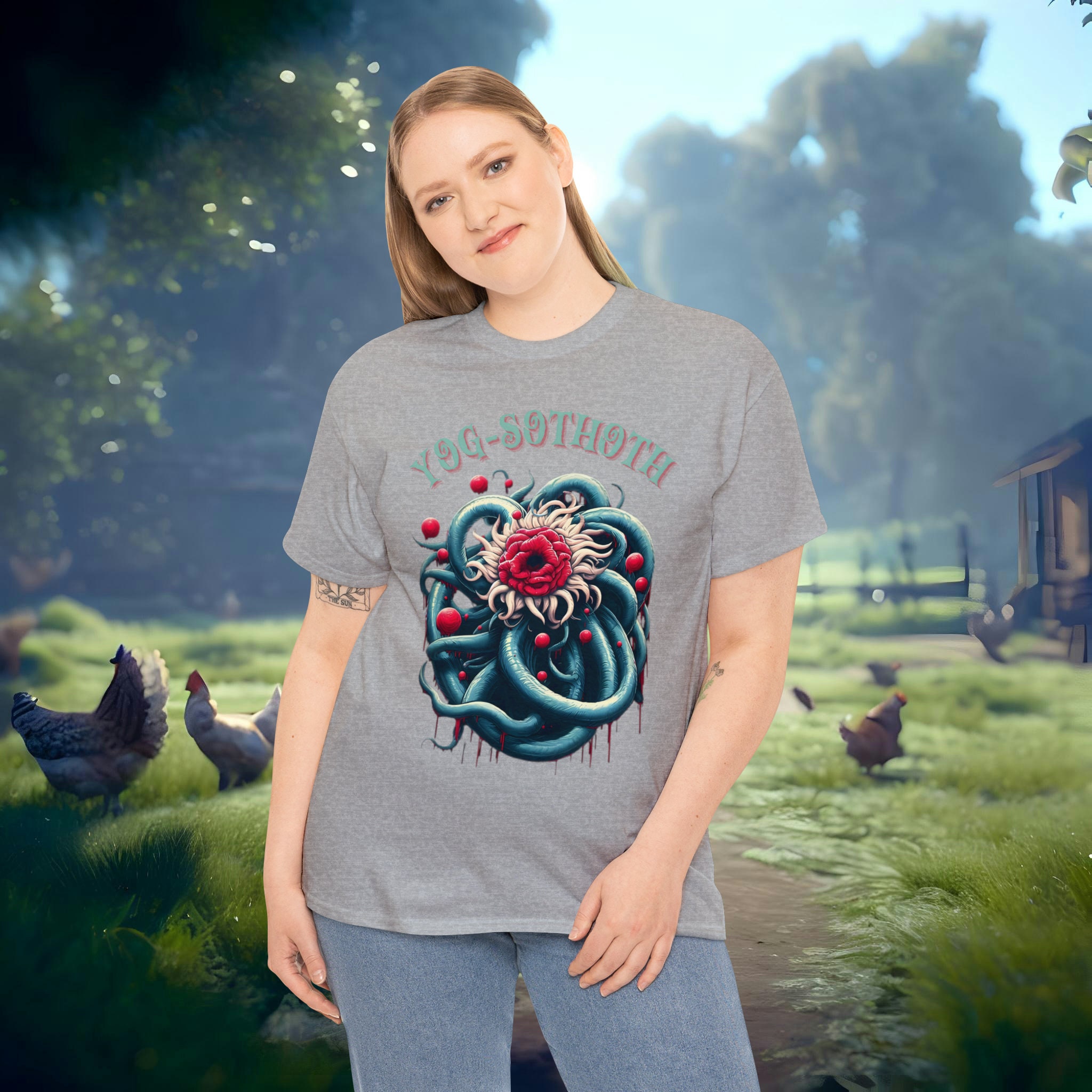 Cthulhu Mythos Lovecraft T-shirt Yog-sothoth, HP Lovecraft Shirt, Call ...