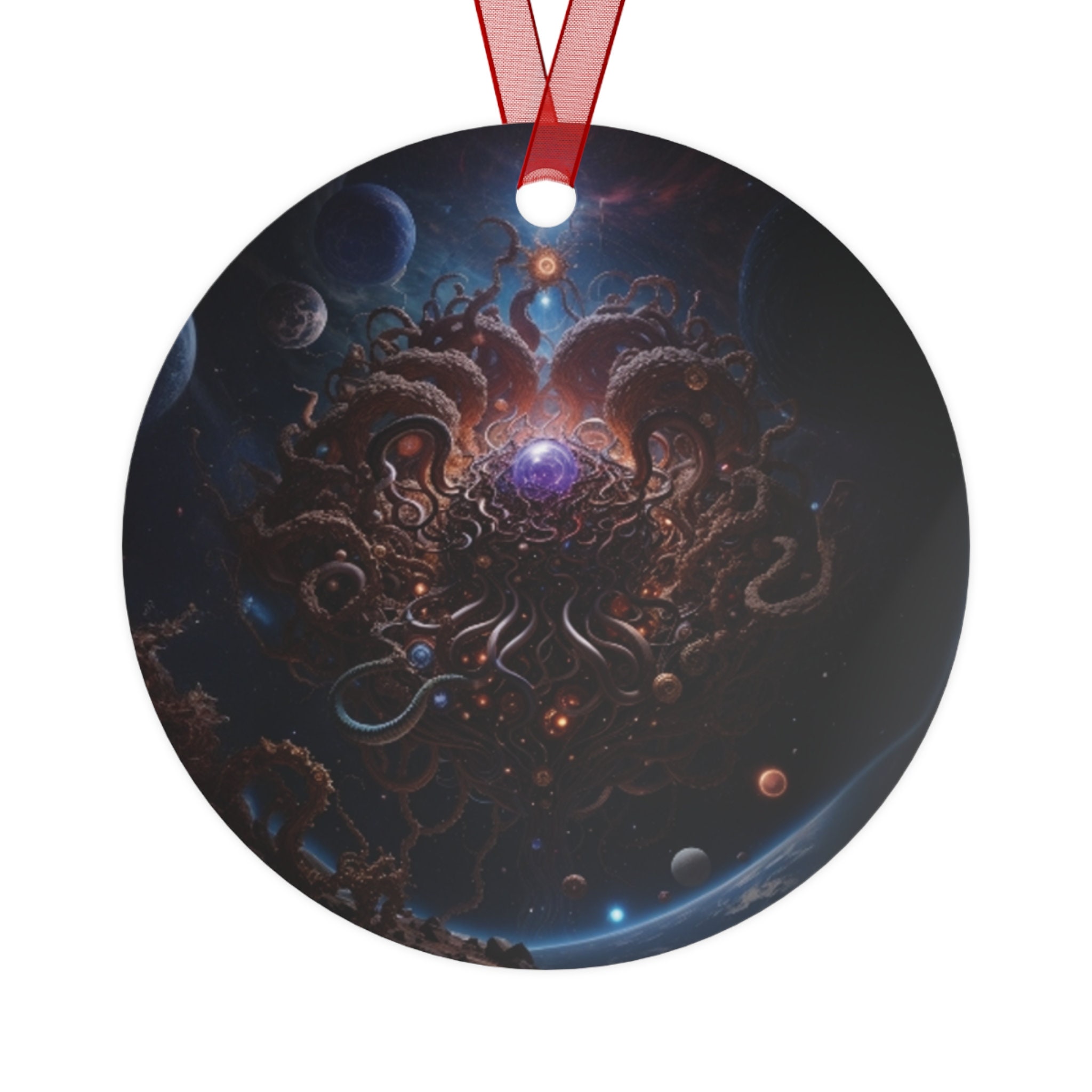 HP Lovecraft Azathoth Mythos Christmas Ornament, Cthulhu Mythos ...