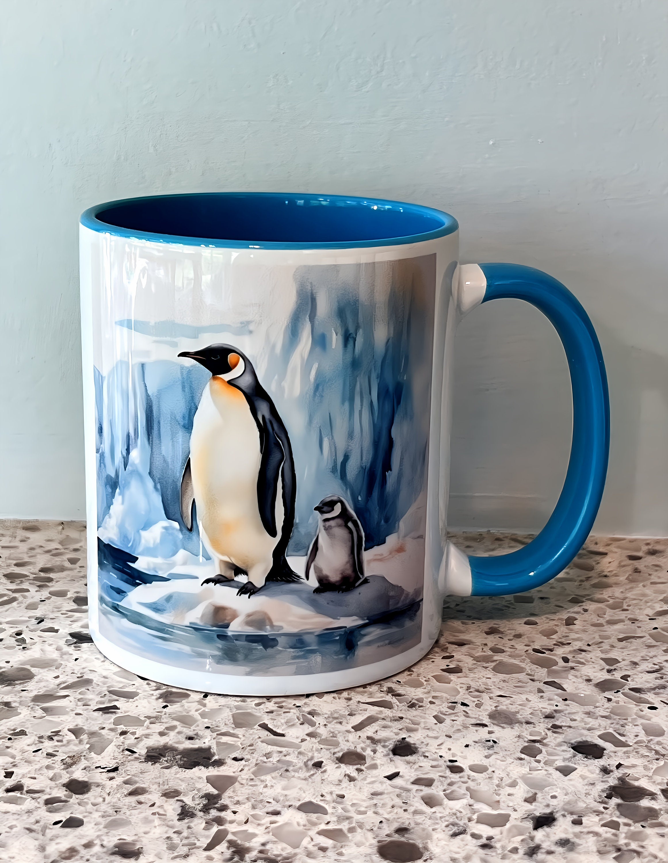Penguin Mug Penguin Gift for Penguin Lover Ceramic Penguin Mug Gift for ...