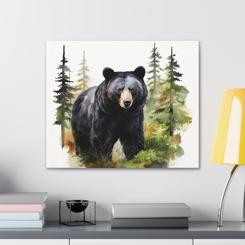 Bear Print - Etsy