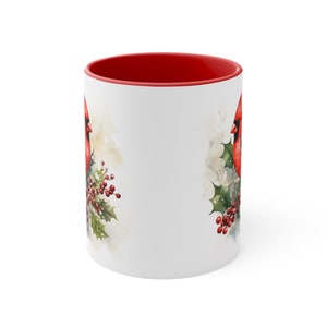Cardinal Mug Gift for Her Cardinal Lover Mug Ceramic 11oz Cardinal Art ...