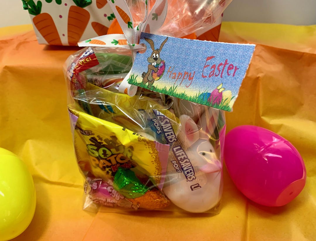 Prefilled Easter Goody Bags-easter Basket Stuffers-easter Treats-easter ...
