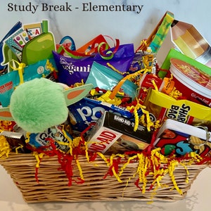 Custom Theme Gift Basket-school Fundraiser-cute Care Package-just ...