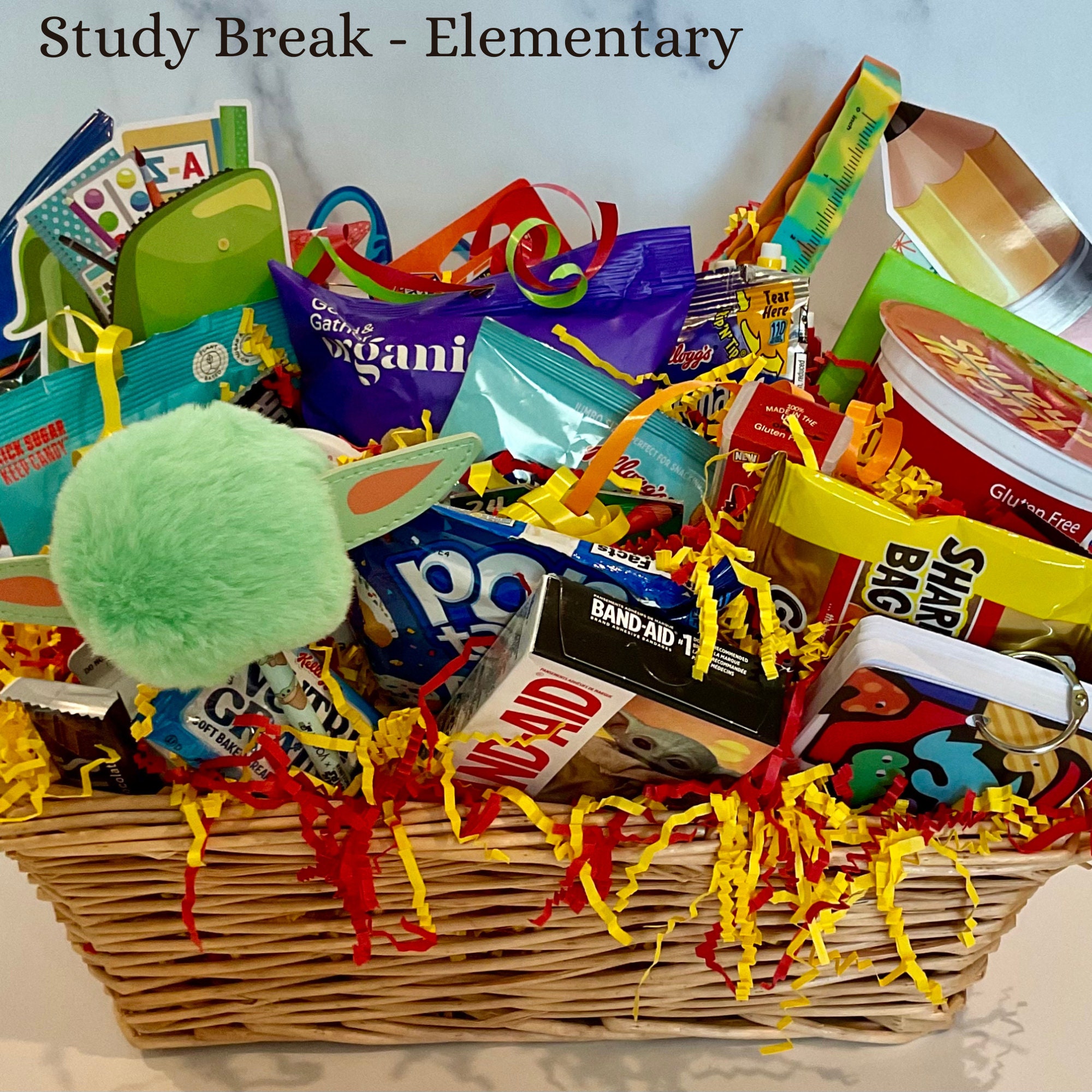 Custom Theme Gift Basket-school Fundraiser-cute Care Package-just ...