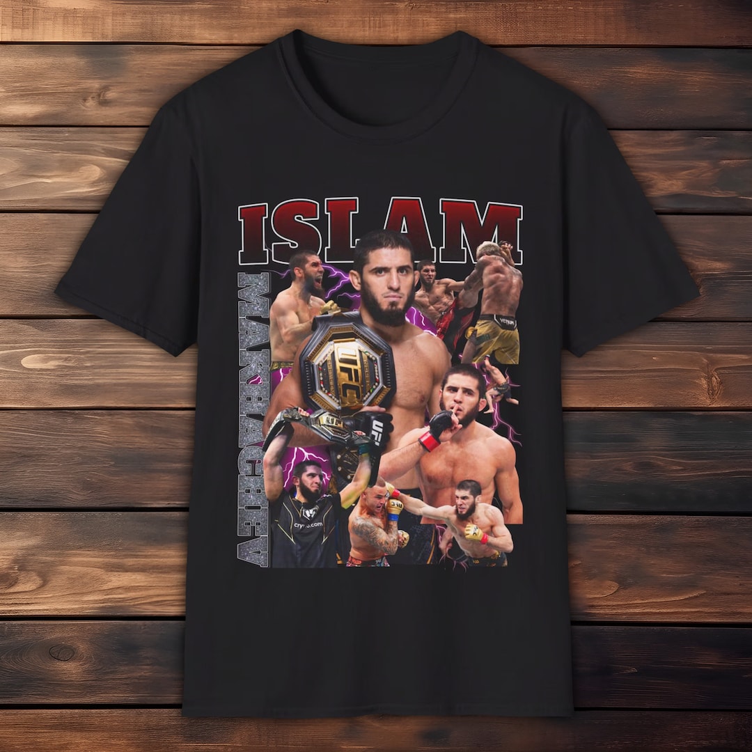 Vintage Islam Makhachev T Shirt Islam Makhachev Tshirt UFC Tshirt Islam ...