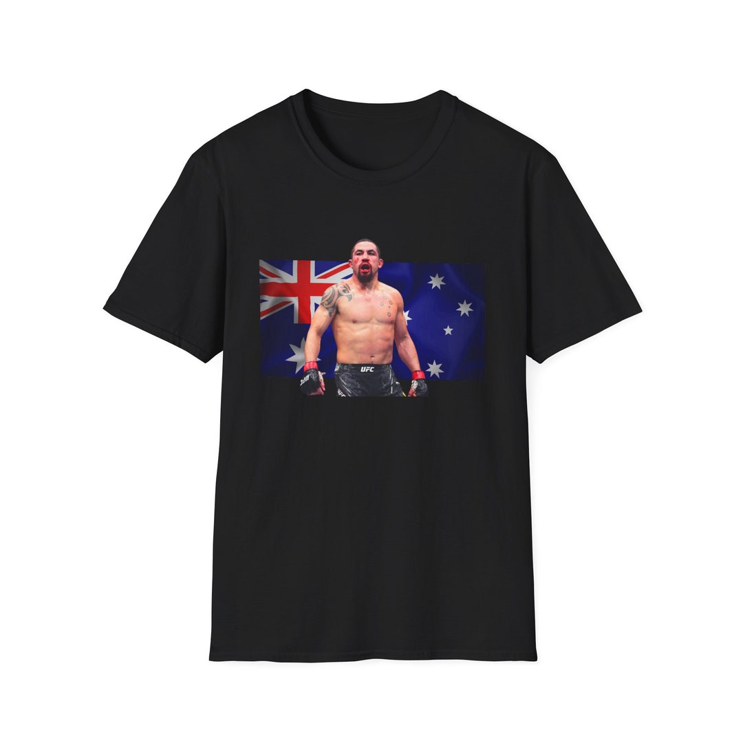 Robert Whittaker T Shirt Vintage Robert Whittaker T Shirt UFC T Shirt ...