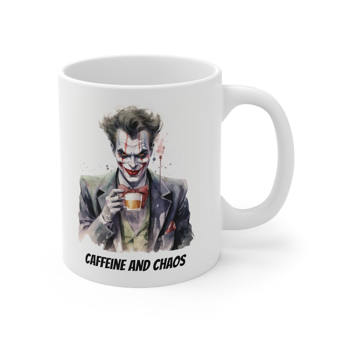 The Joker Coffee Mug the Dark Knight Custom Graphic - Etsy