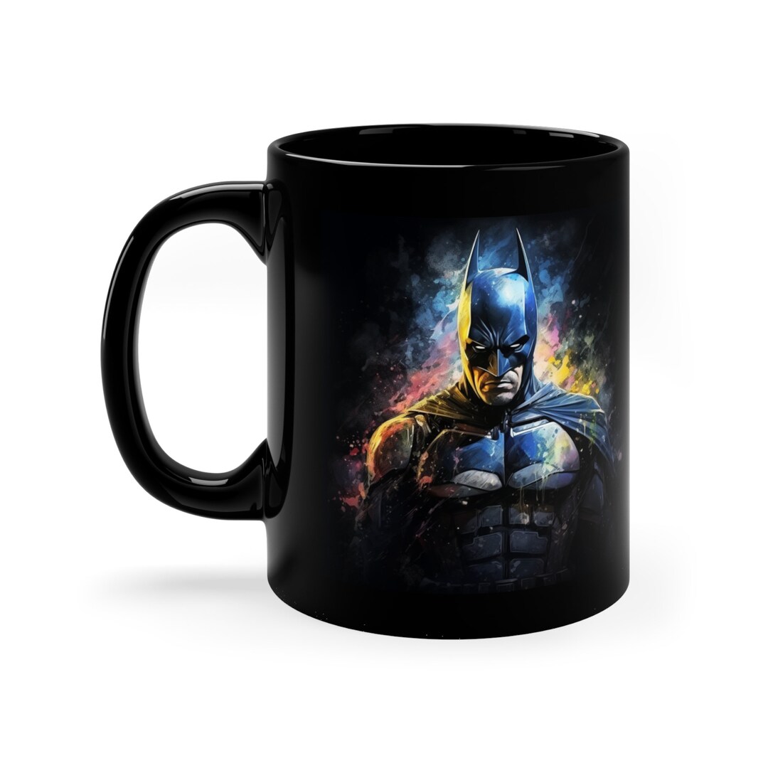 Batman Coffee Mug the Dark Knight Custom Graphic Gothman - Etsy
