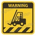 Forklift Truck Safety Signs Collection, FLT, Health & Safety Sign ...
