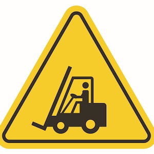 Forklift Truck Safety Signs Collection FLT Health & Safety - Etsy