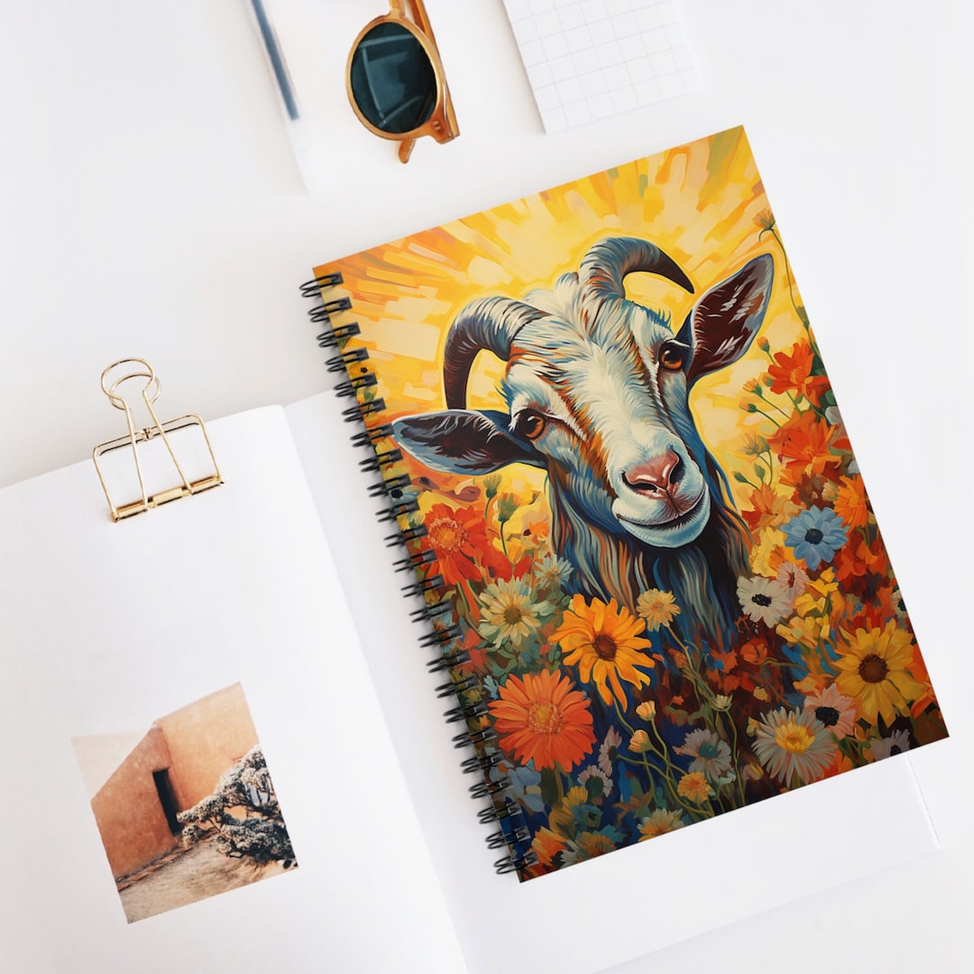 Goat Notebook, Goat Journal, Goat Journal Gift, Homestead Journal ...