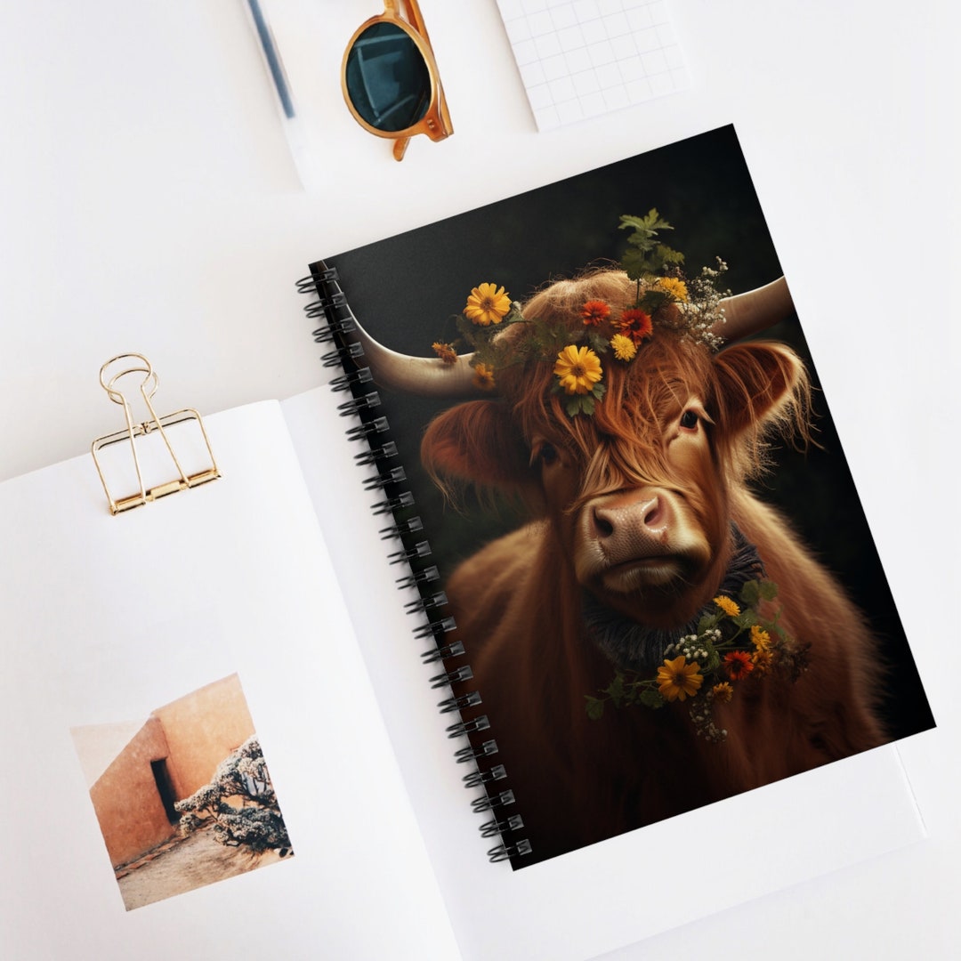 Highland Cow Notebook, Highland Cow Journal, Highland Cow Journal Gift ...