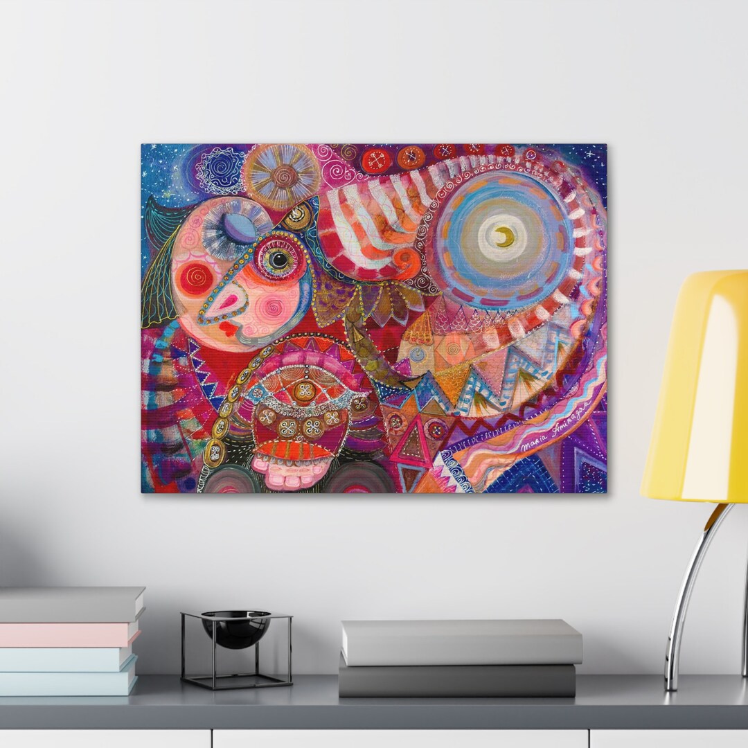 Canvas Wall Art Night Watch, Print on Canvas, Wall Decor, Ready to Hang ...