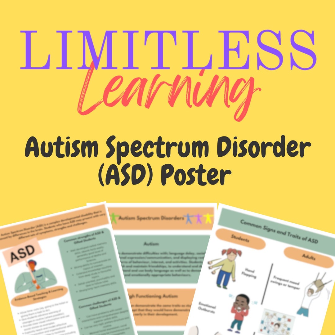 Autism in the Classroom: A Teacher's Guide Printable Educational and ...