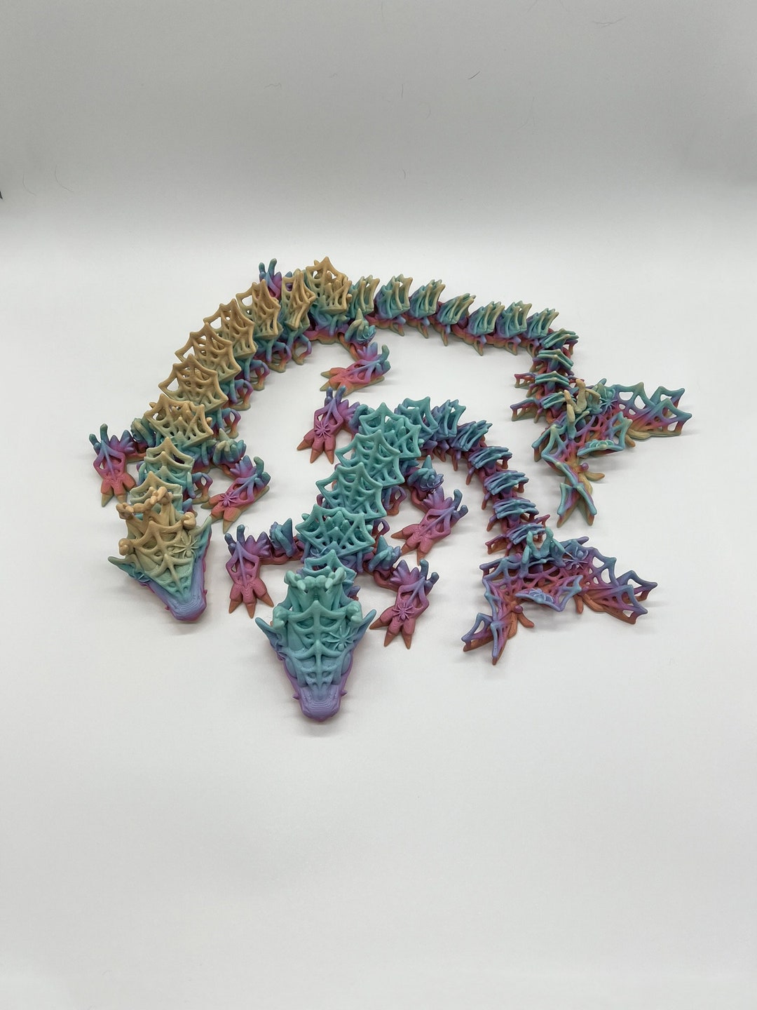 Wicked Dragon Many Colors Available 3d Printed | Articulated Dragon ...