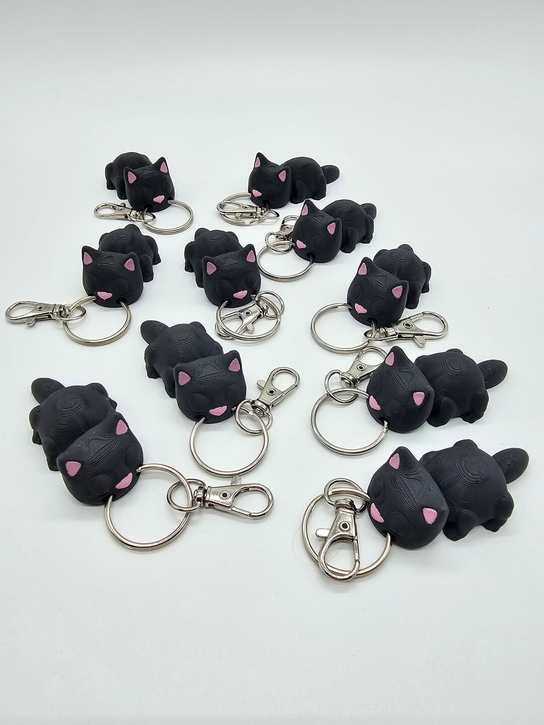 Baby Kitten Keychain 3D Printed Kitten Lover Cat Lover Animal Lover ...