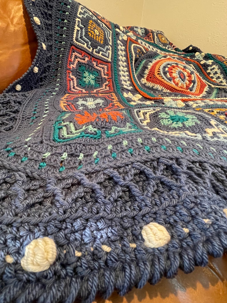 Moroccan Tile Afghan - Etsy