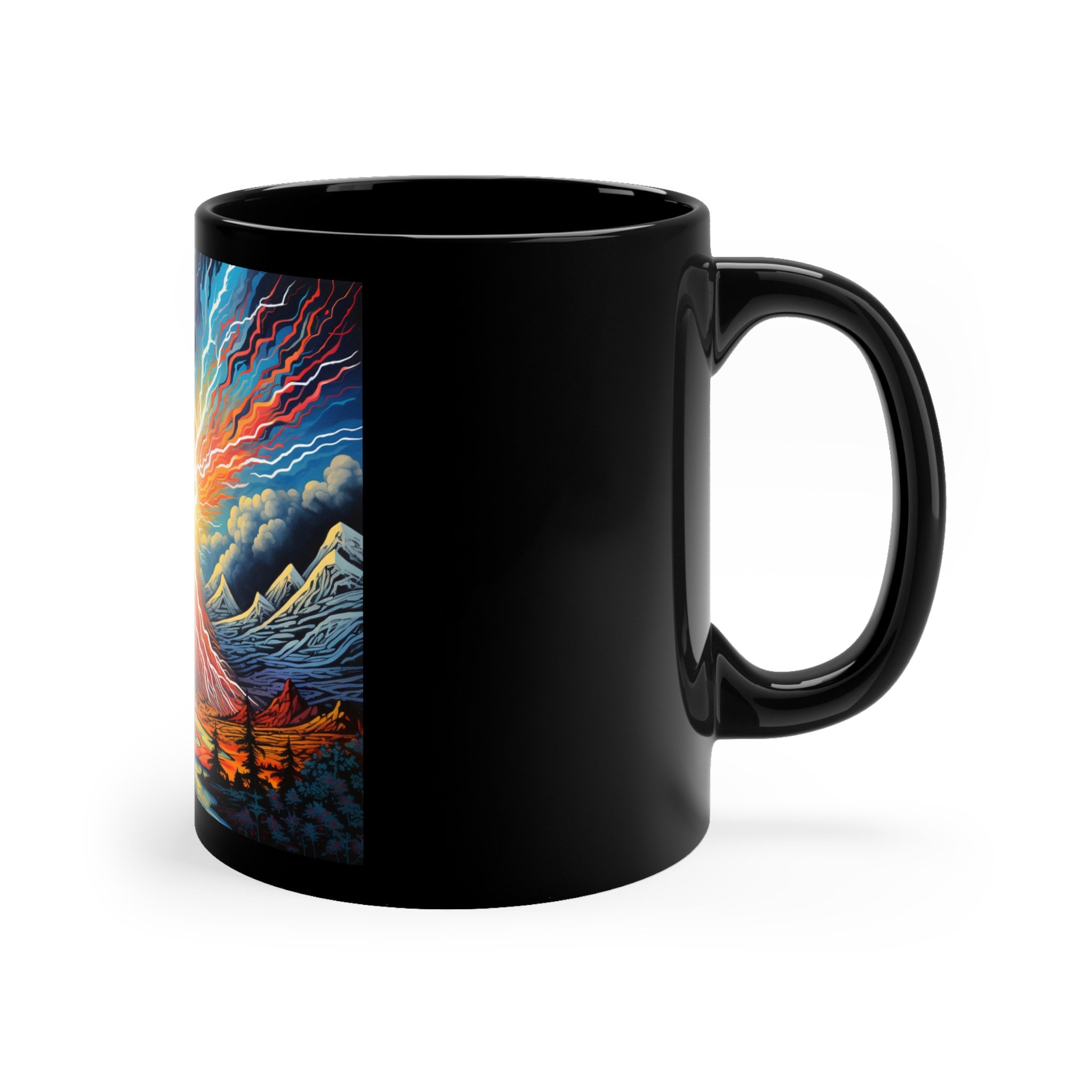 Thunder Mountain Coffee Mug - Etsy