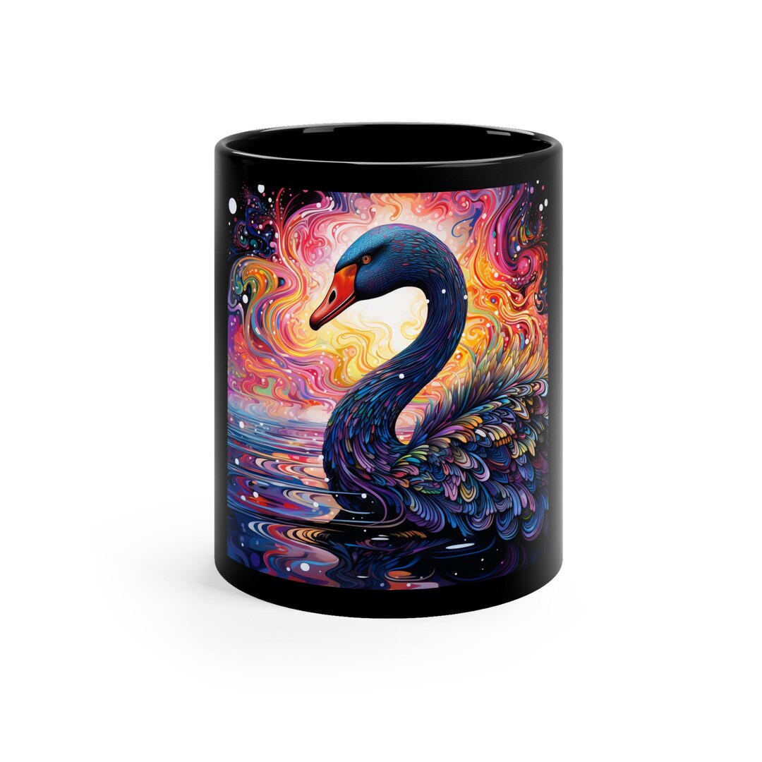 Black Swan Coffee Mug - Etsy