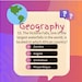 Geography - 100 Trivia Questions - Etsy