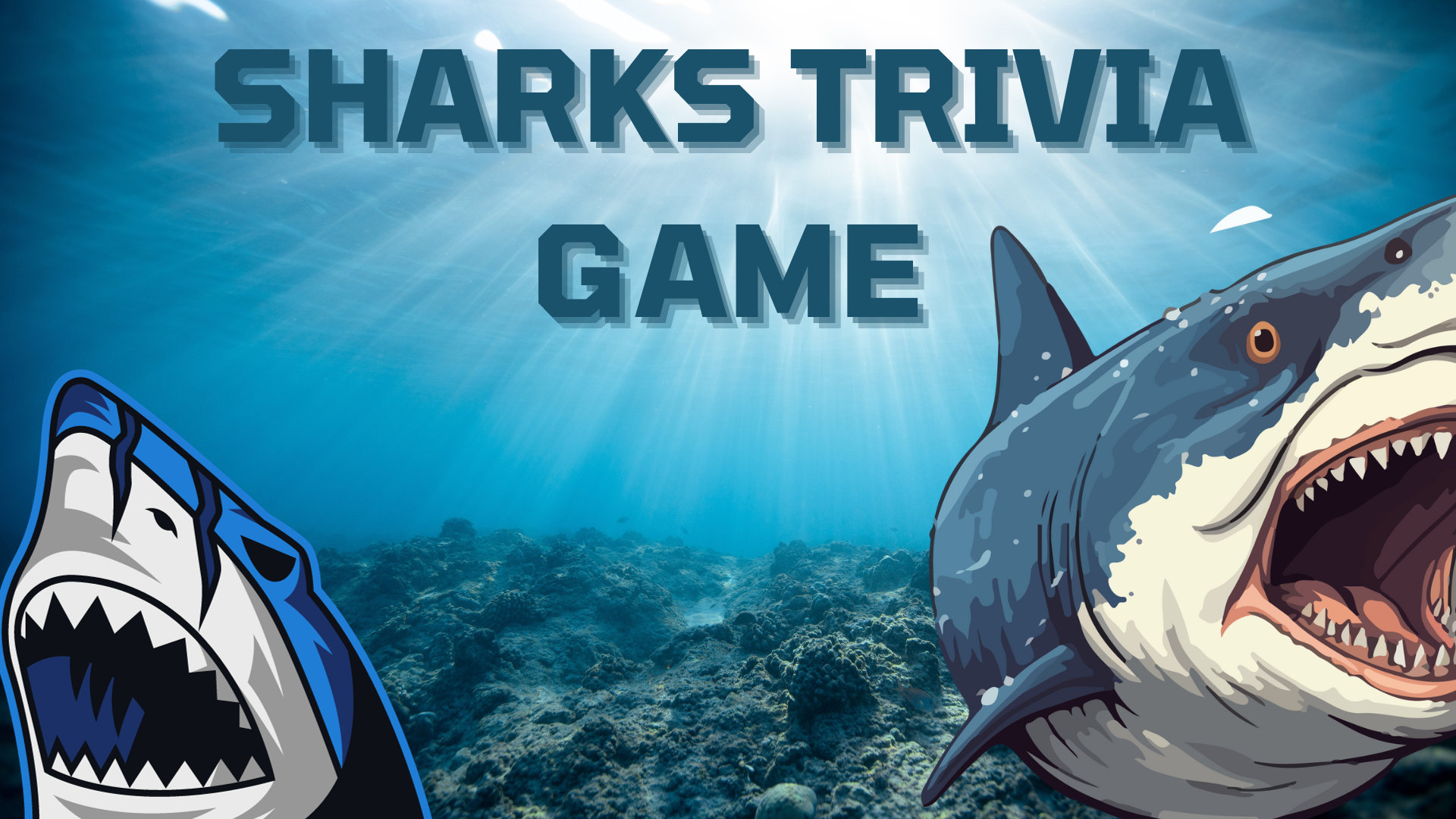 Shark Trivia Quiz for Game Night (digital: Powerpoint Presentation 10 ...