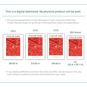 Tottenham Hotspur Stadium Map Poster, Tottenham Stadium Map Print ...