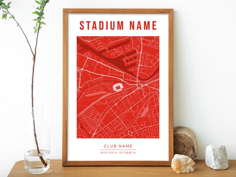 Custom Stadium Map Poster, Custom Stadium Print, Any Stadium Map Poster ...