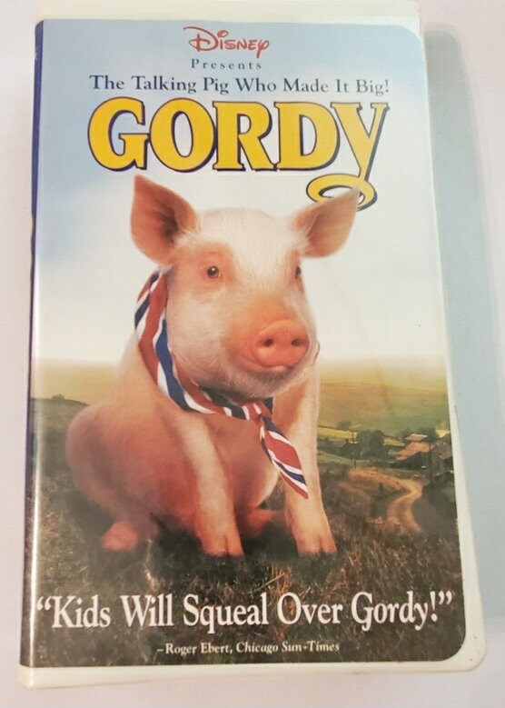 Gordy Disney VHS Tape - Etsy