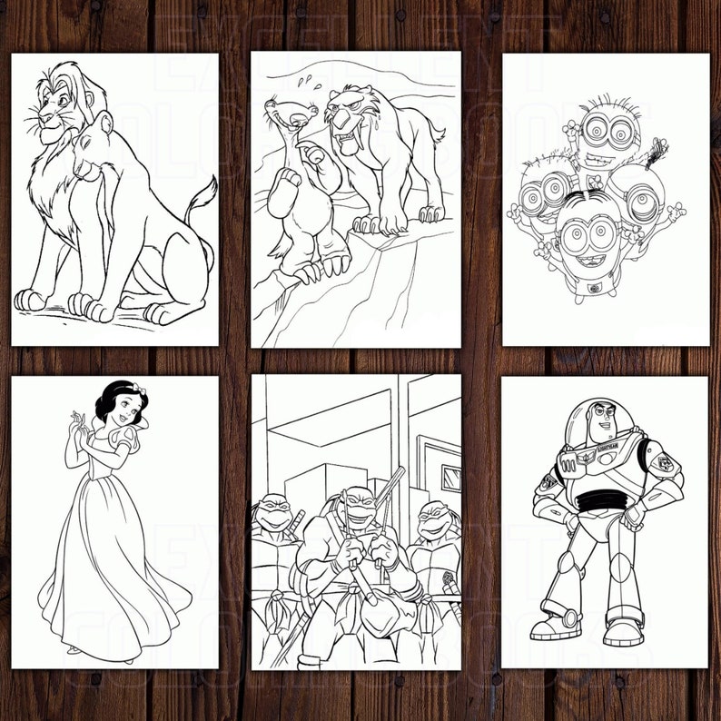 Coloring Book Pages, Coloring Book for Kids, is Coloring Book an Album ...