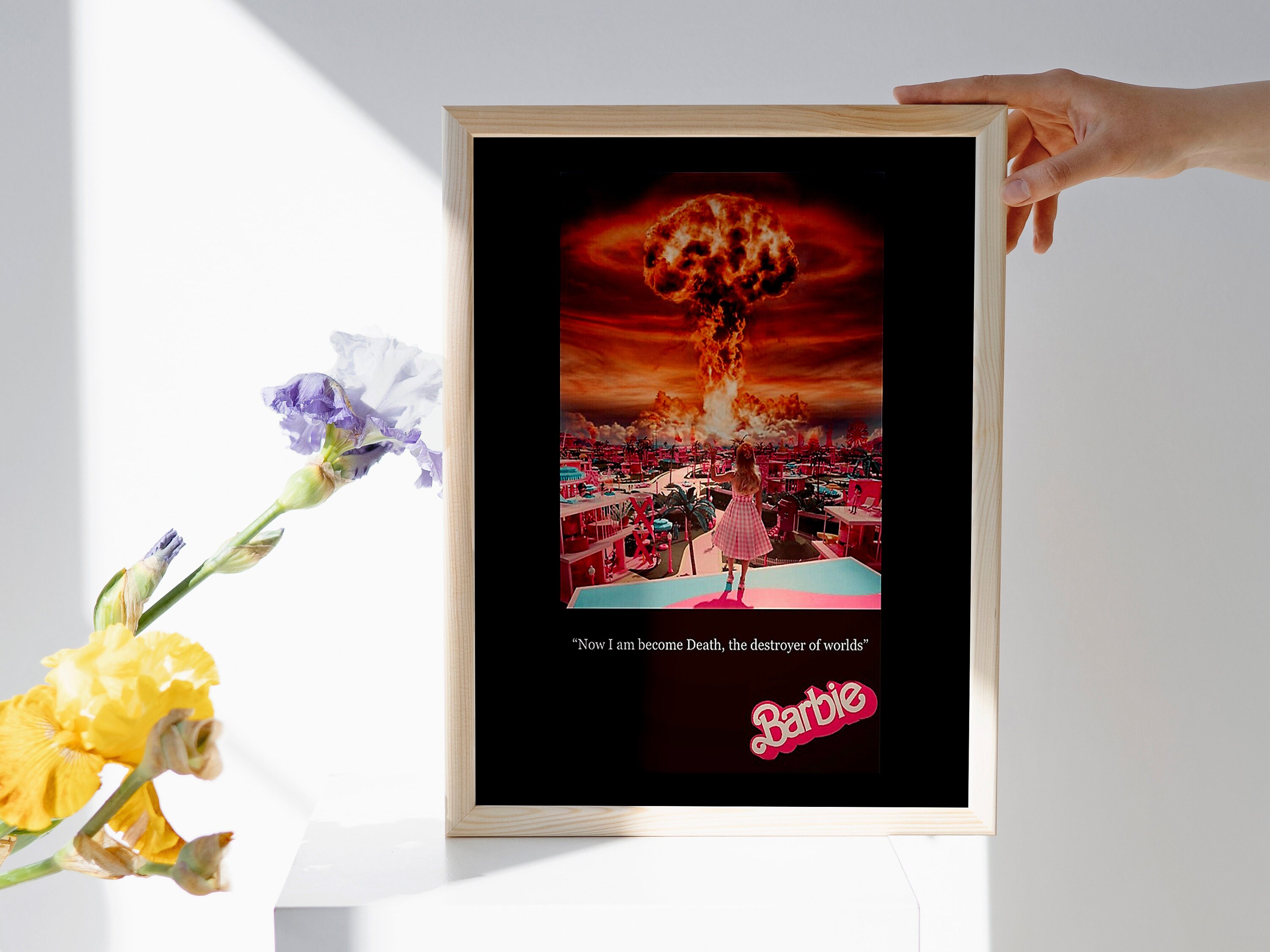 Barbenheimer Poster, Barbie Oppenheimer Tee, Barbie Movie Inspired ...