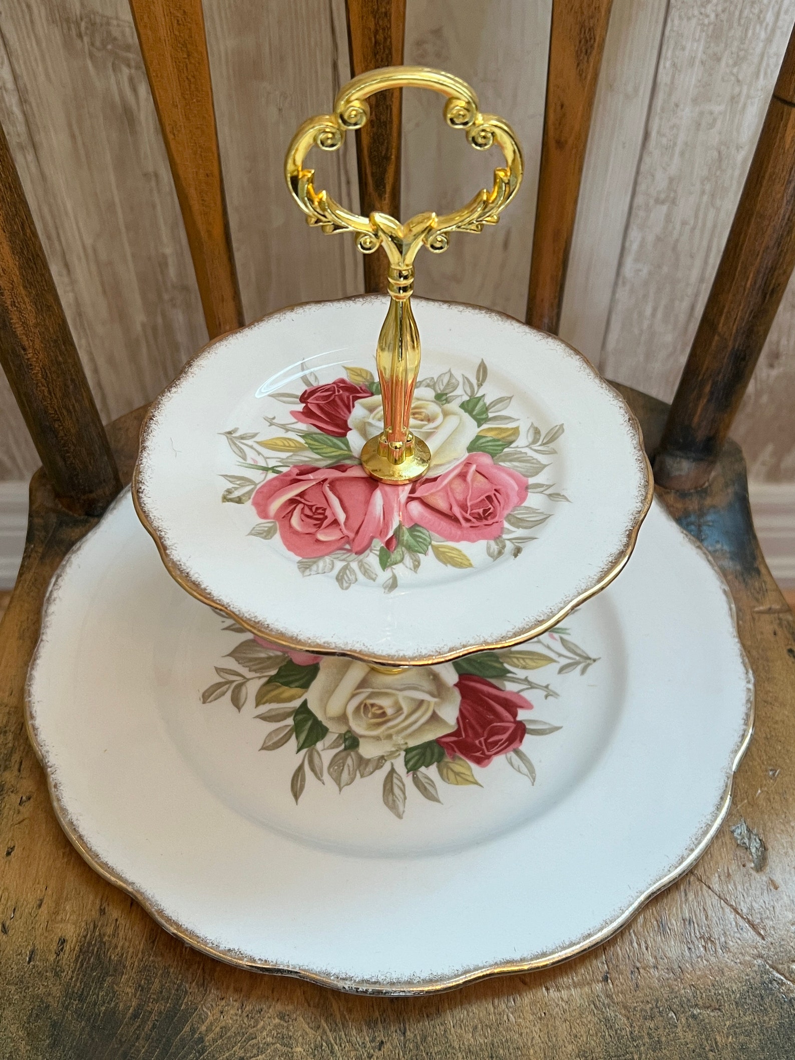 Lady Sylvia by Queen Anne, Vintage Cake Stand, Cake Stands, Vintage ...