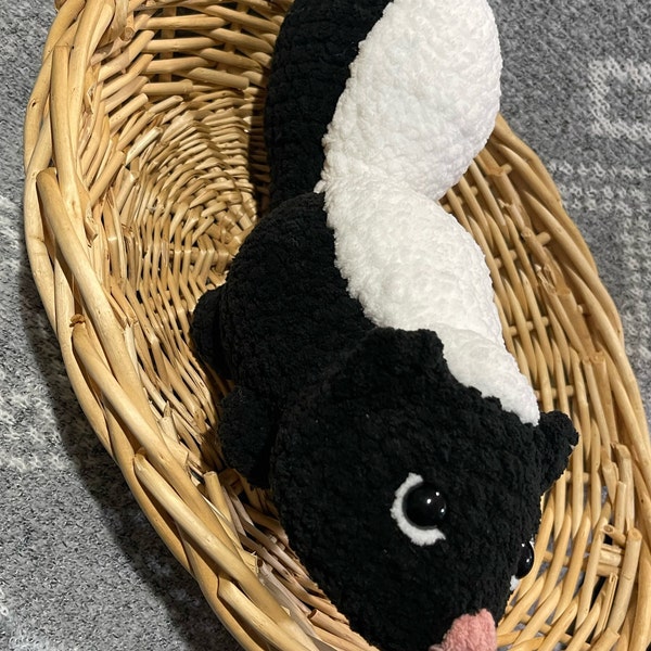 Crochet Skunk - Etsy