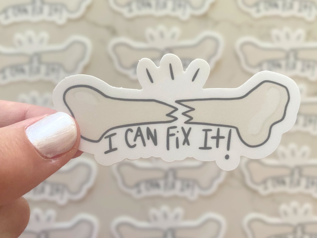 I Can Fix It Sticker, Medical Stickers, for Kids, for STEM, for ...