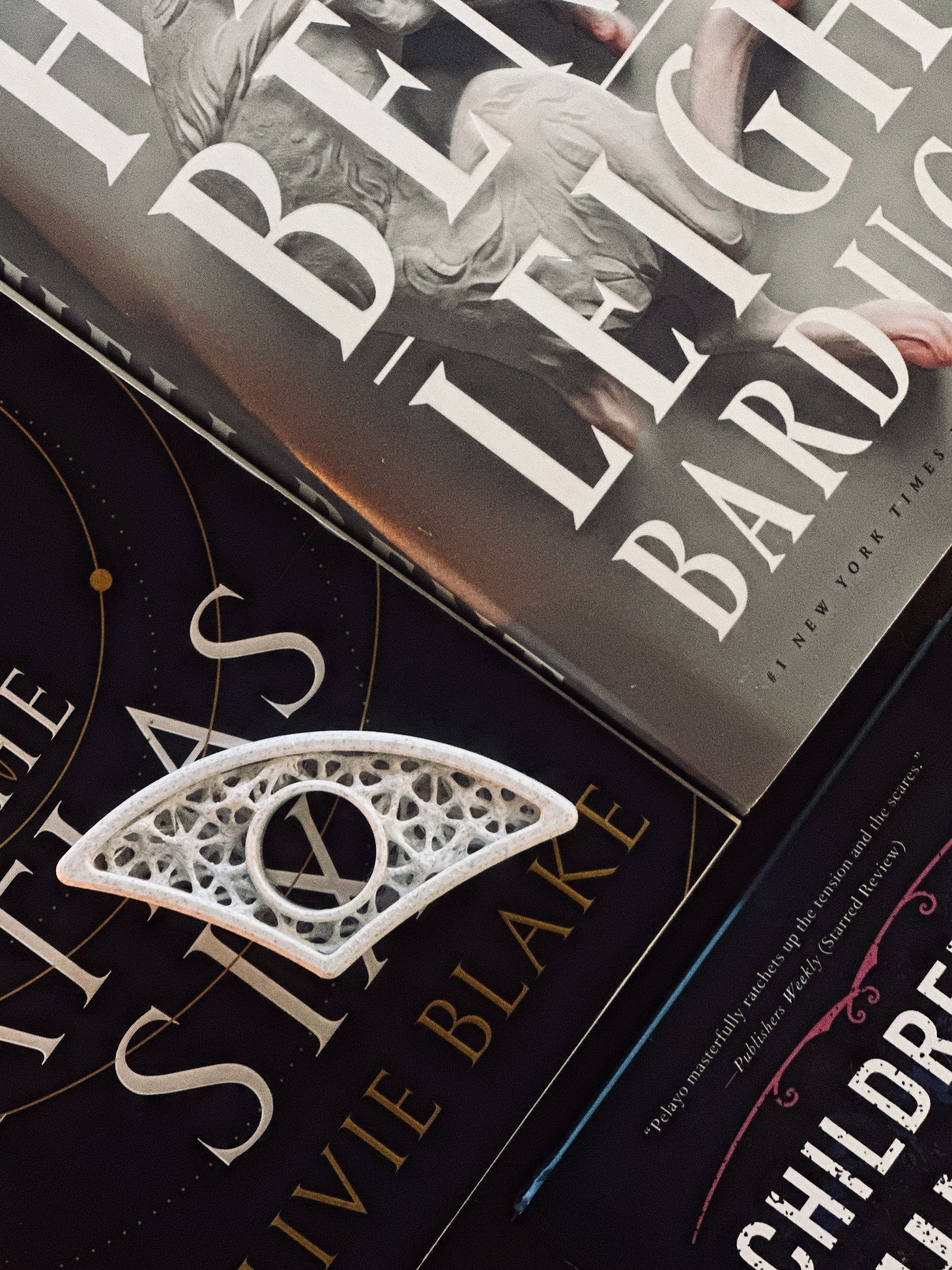 Marble Page Holder for Books, One Handed Page Separator, 3D Printed Thumb Holder, Gift for Book ...