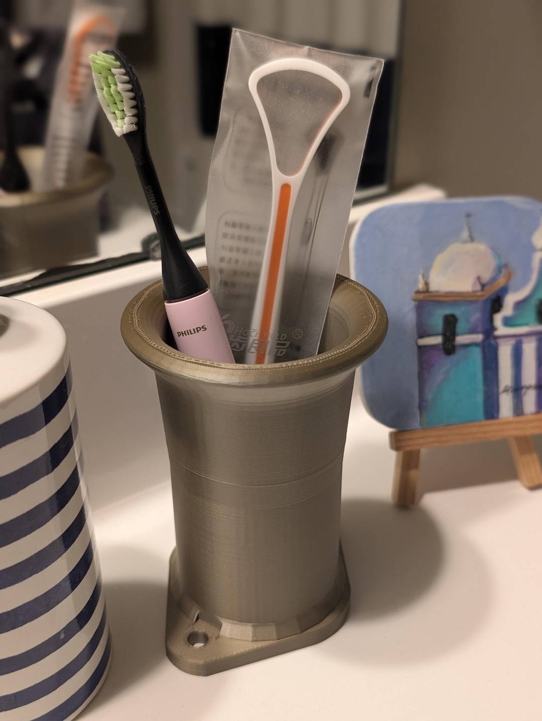 Velocity Stack Bathroom Tumbler | Engine Intake Toothbrush Holder Cup ...