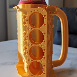 Engine Block 12oz Can Mug - 3D Printed Small Block Chevy - Etsy