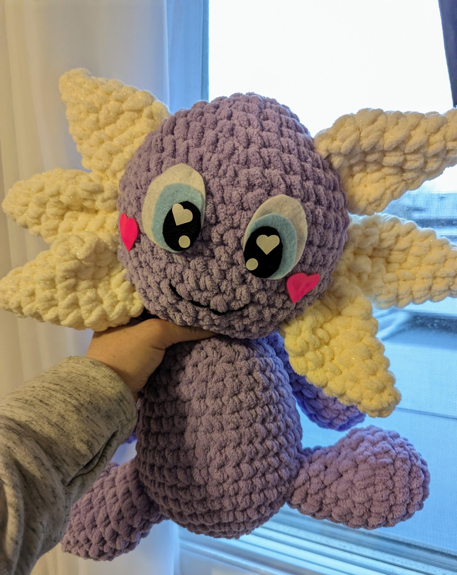 Snuggable Crochet Axolotl Pattern - Etsy