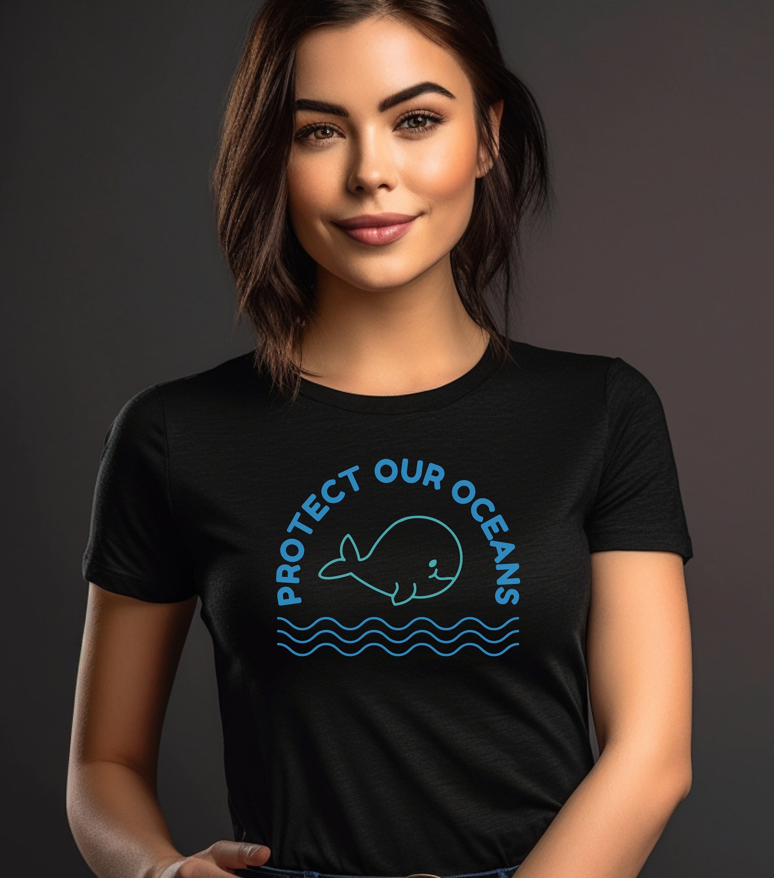Protect Our Oceans Ocean Whale Eco Save the Ocean Earth - Etsy