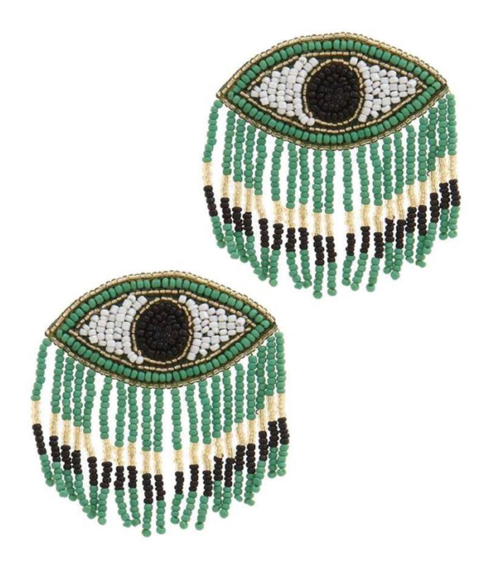 Evil Eye Drop Fringe - Etsy