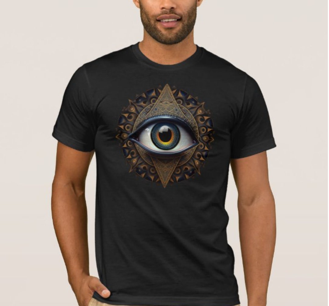 Unique Third Eye T-shirt Mystical Vision Tees for Spiritual Souls - Etsy