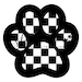 Checker Paw Print Sleeve; Checker Paw Print Element; Sleeve Design PNG ...