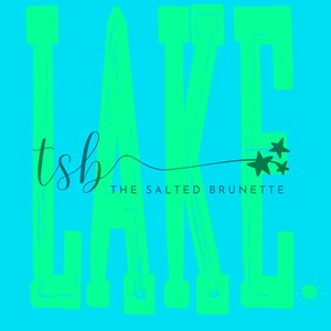 Varsity Font Distressed; Neon Florescent Lake; Sunshine; Png - Etsy