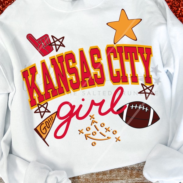 Kansas City Chiefs Girl Svg - Etsy