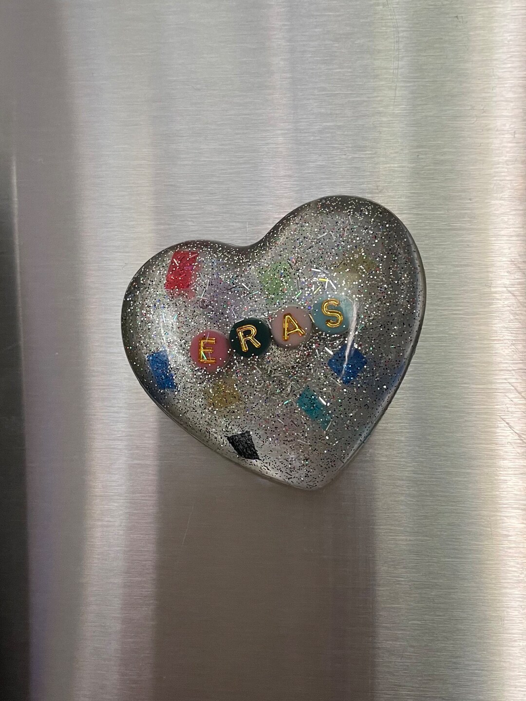 Eras Confetti Friendship Heart Magnet - Etsy