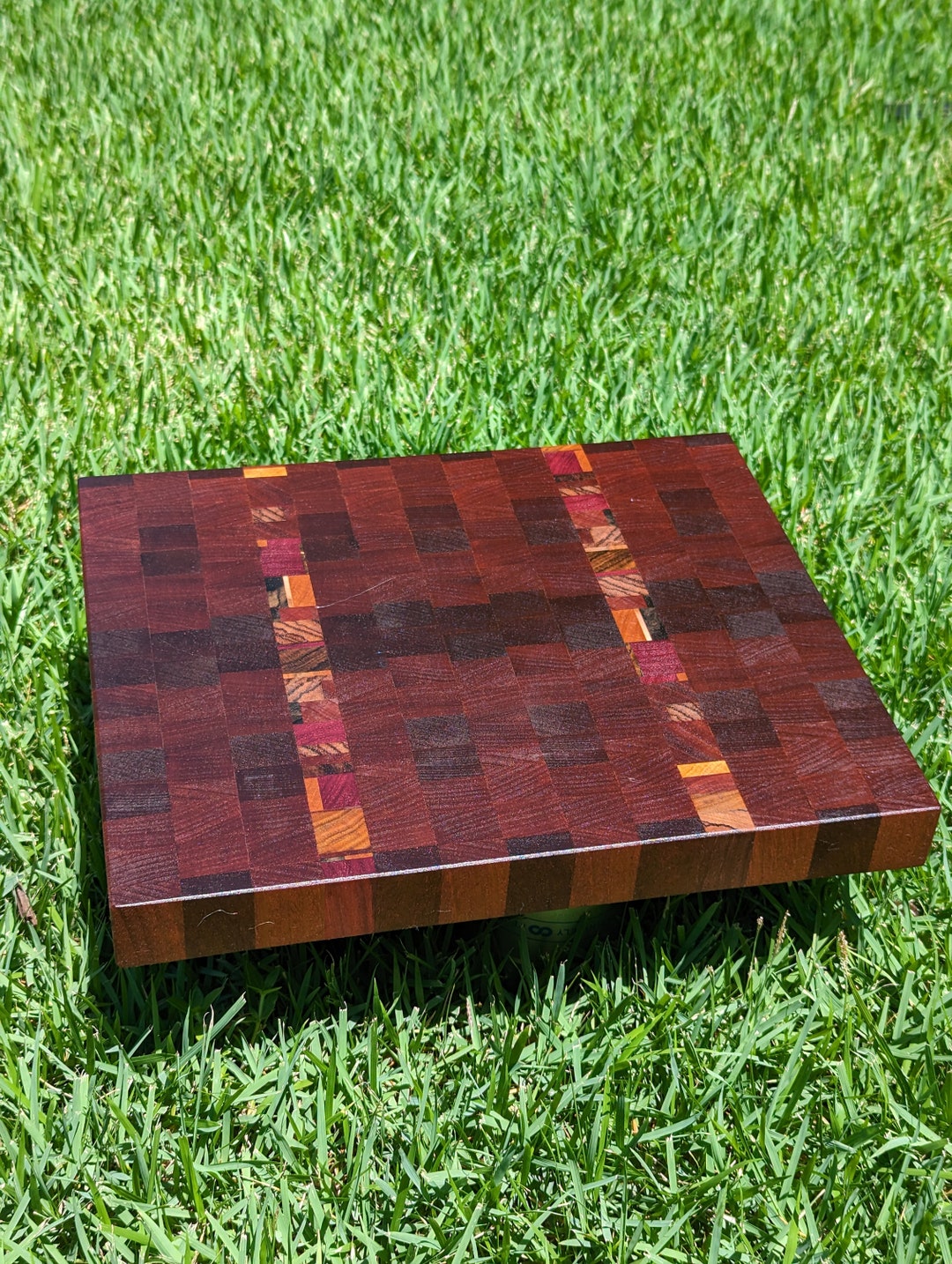 Beautiful Sapele End-grain Cutting Board - Etsy