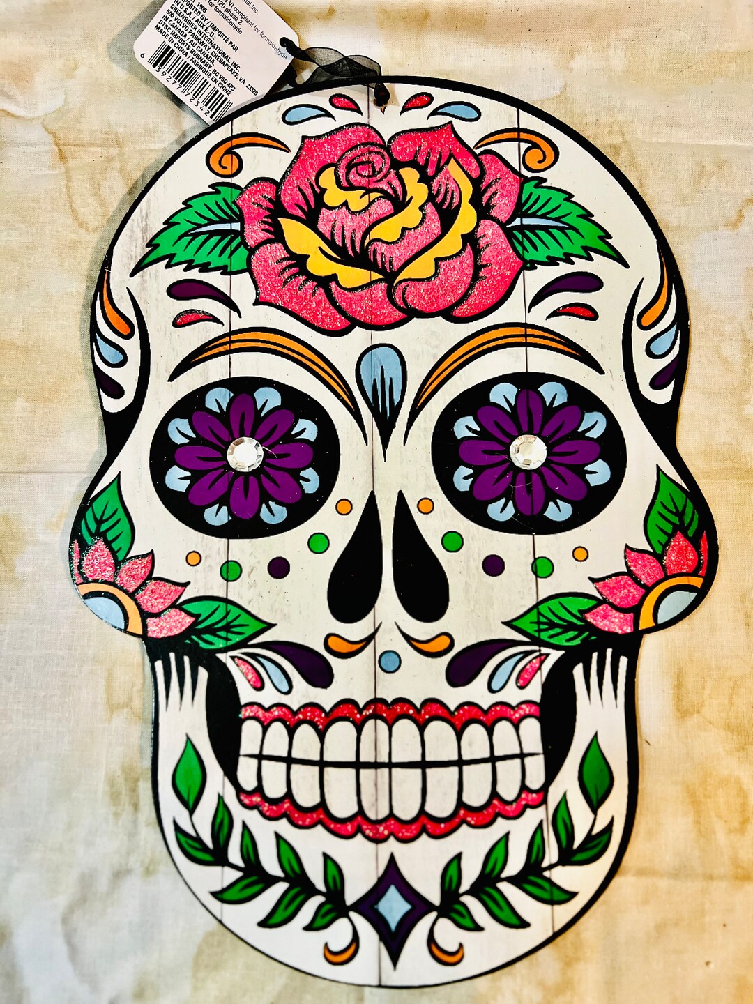 Day of the Dead Wooden Sign - Etsy