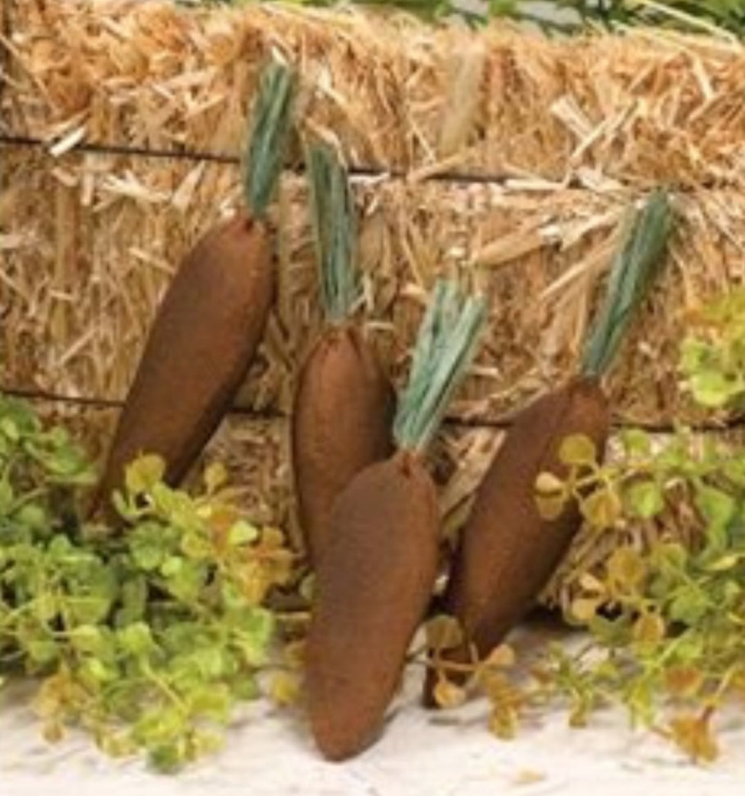 4/set, Mini Primitive Fabric Carrots - Etsy